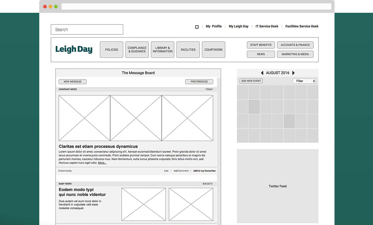DotLabel help design and develop a bespoke intranet solution for Leigh ...