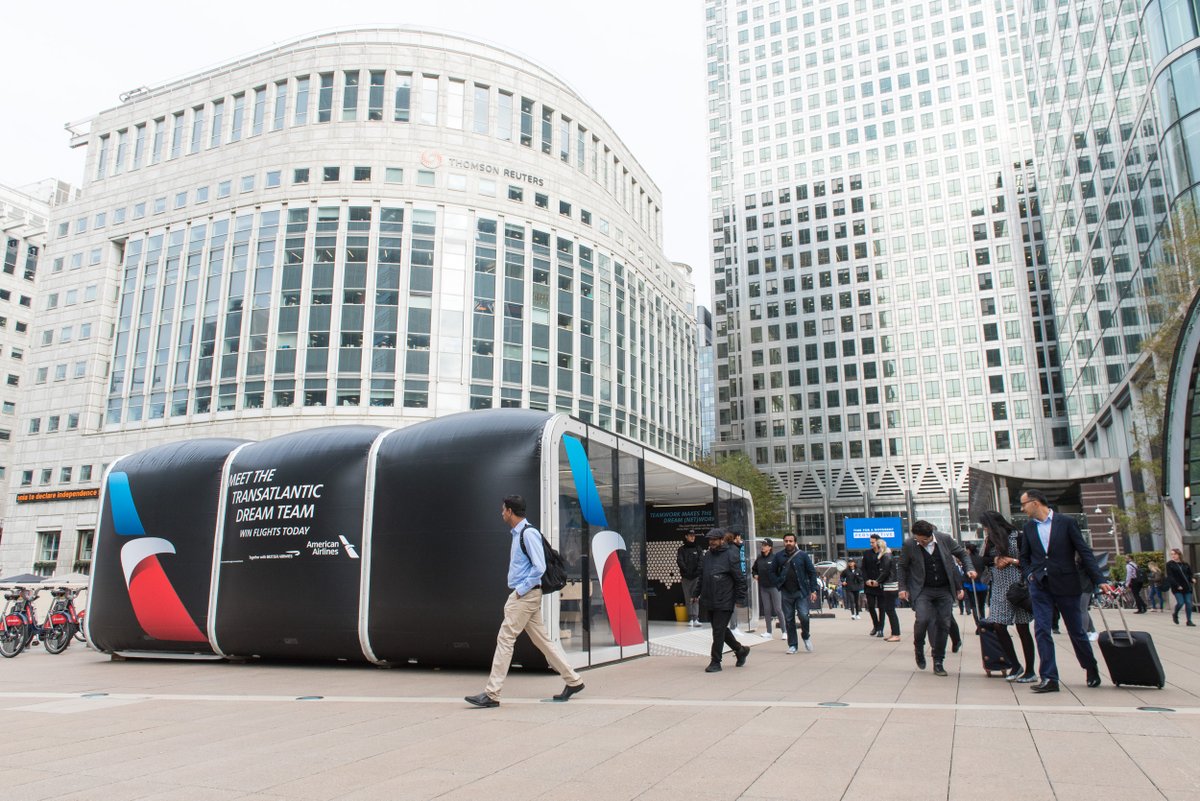 American Airlines launches integrated experiential OOH campaign in ...