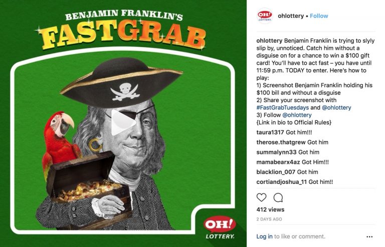 Marcus Thomas unveils new Instagram campaign for the Ohio Lottery ...