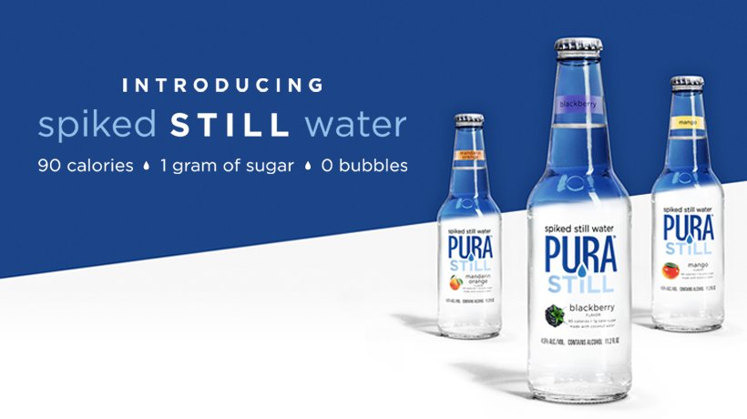 Burns Group Launches Campaign for Spiked Still Water Brand, Pura Still ...