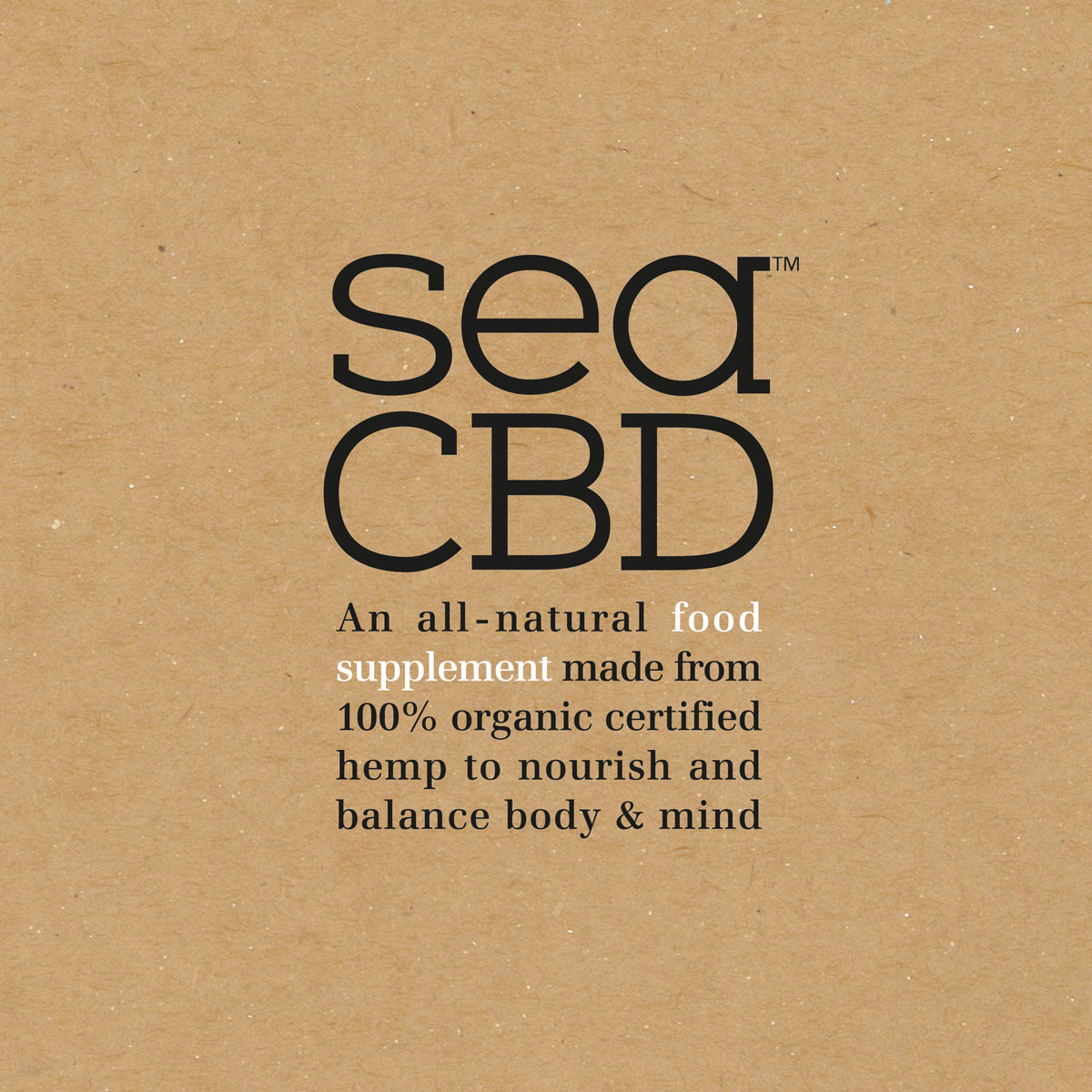 All-new organic supplement Sea CBD unveils brand identity by Echo ...