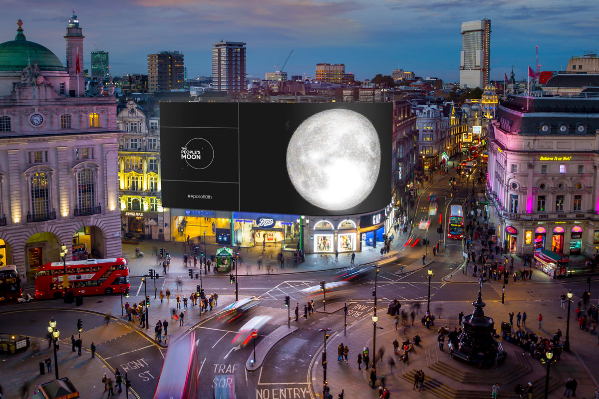 The People’s Moon and Ocean Outdoor mark the 50th anniversary of the ...