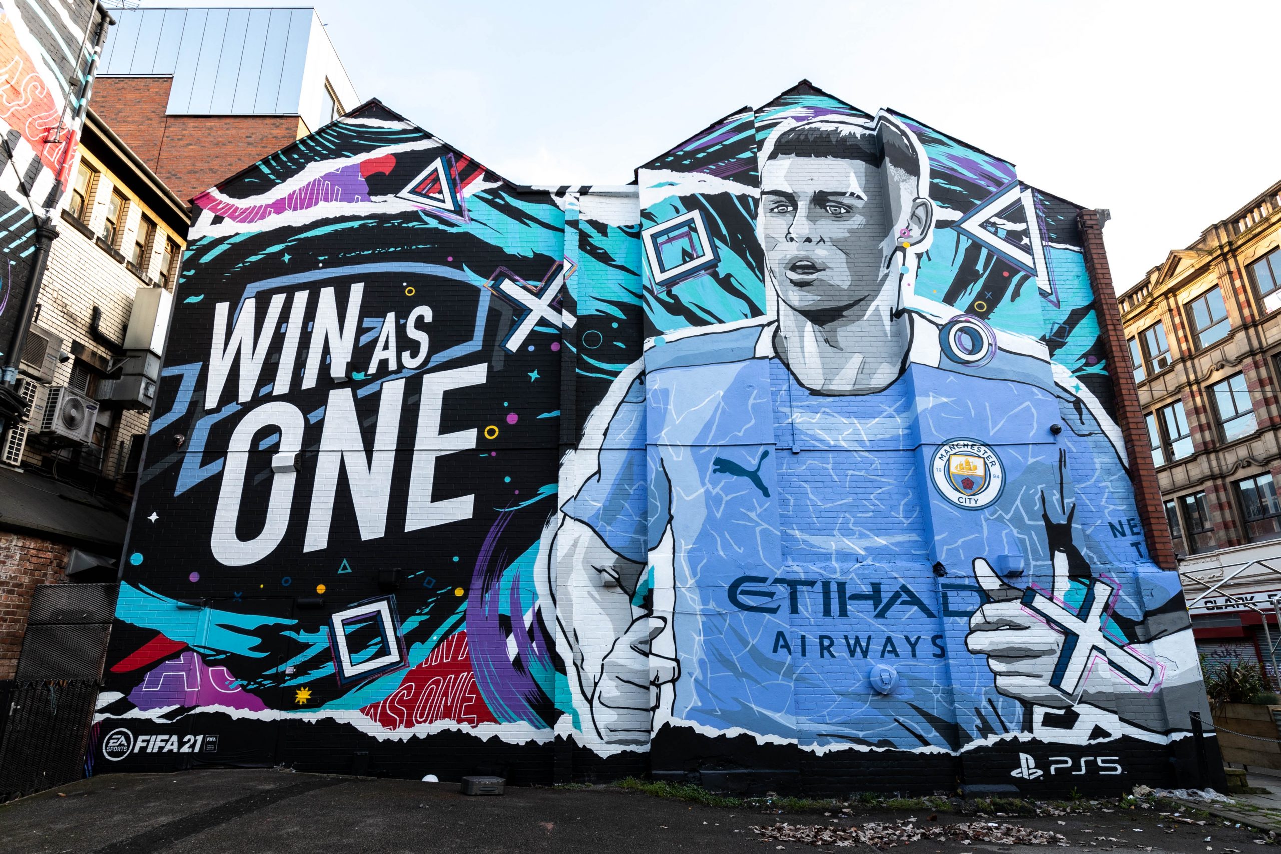 EA strikes a goal with a mural campaign by Kinetic and Mural Republic ...