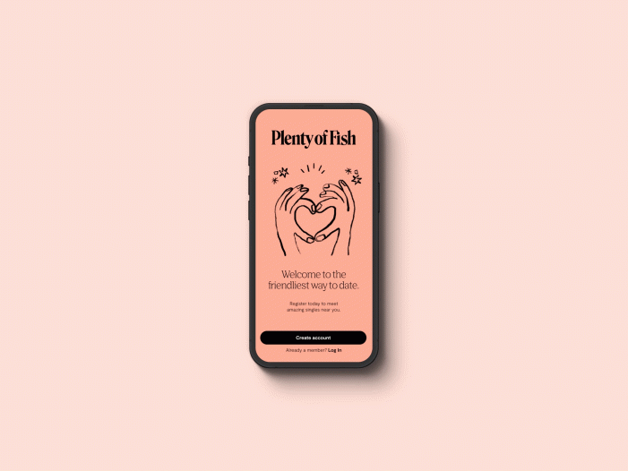 Mrs&Mr Designs a Modern Rebrand for Dating Service Plenty of Fish ...