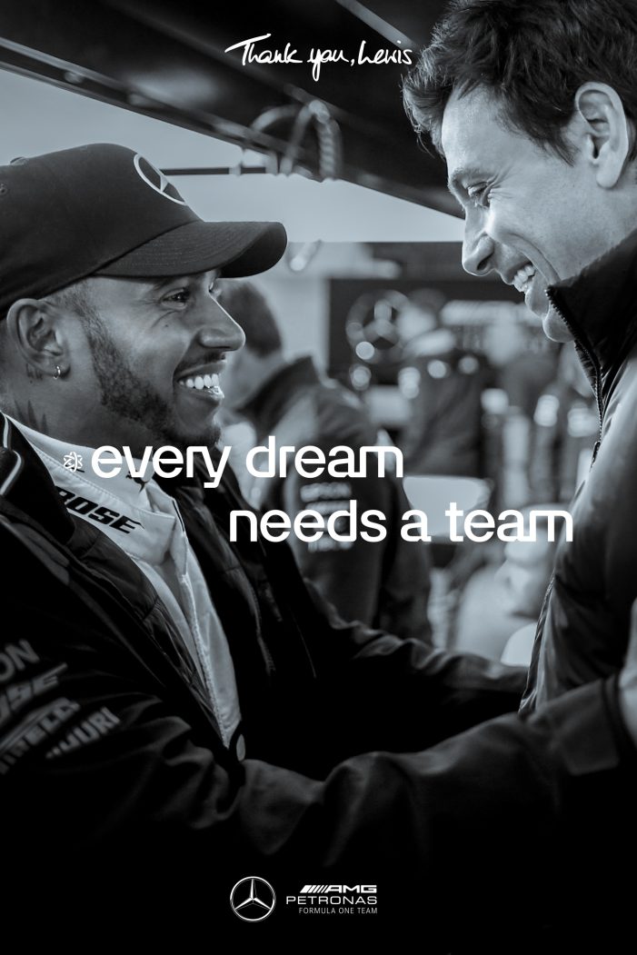 Mercedes-AMG PETRONAS F1 Team bids emotional farewell to Lewis Hamilton ...