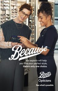 Boots Opticians unveils bold new brand advertising campaign ‘because ...